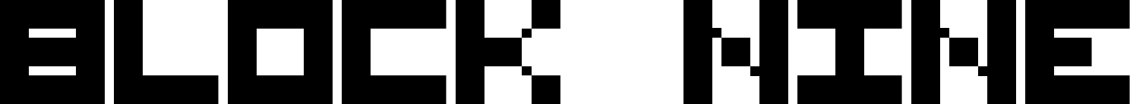 Block Nine Normal font | Fonts2u.com
