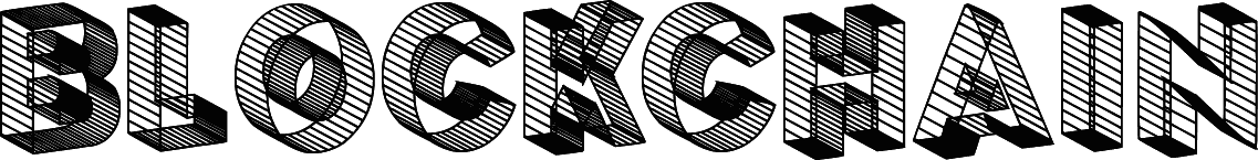 BLOCKCHAIN font