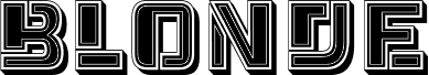 Blonde Regular font