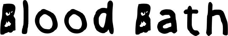 Blood Bath Regular font | Fonts2u.com