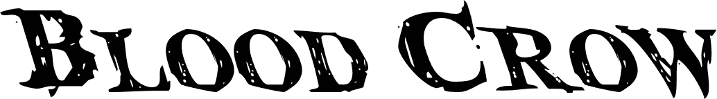 Blood Crow Leftalic font | Fonts2u.com
