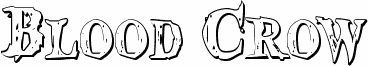 Blood Crow Condensed font