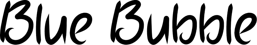 Blue Bubble font | Fonts2u.com