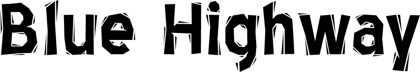 Blue Highway Linocut font | Fonts2u.com
