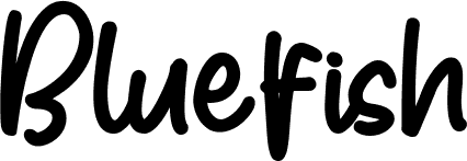 Bluefish font