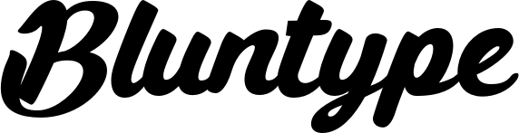 Bluntype ikiiko.com font | Fonts2u.com