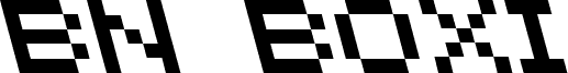 BN Boxi font
