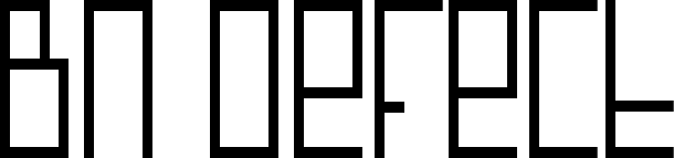 BN Defect font | Fonts2u.com