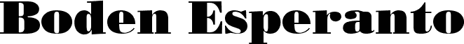 Boden Esperanto Kursiva font | Fonts2u.com