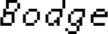 Bodge Regular font | Fonts2u.com
