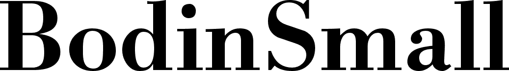 BodinSmall Bold font | Fonts2u.com
