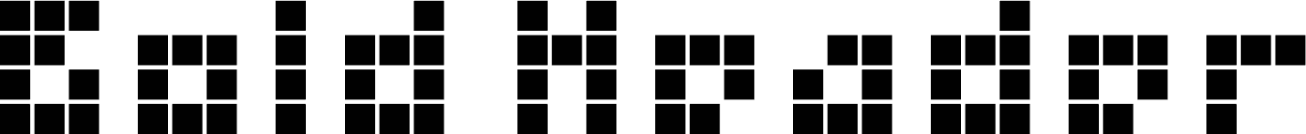 Bold Header Regular font