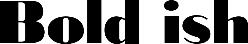 Bold-ish Demo Font font | Fonts2u.com