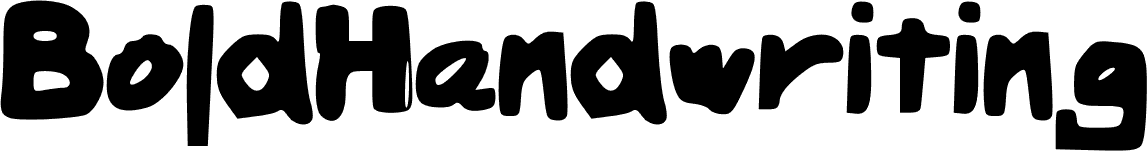 BoldHandwriting font | Fonts2u.com