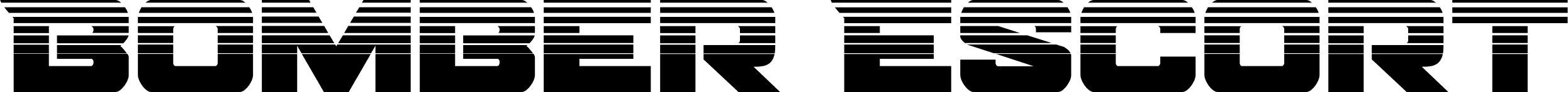 Bomber Escort Halftone font | Fonts2u.com