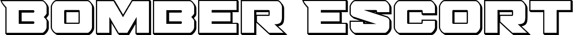 Bomber Escort Condensed font | Fonts2u.com