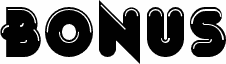 Bonus Bling Bling 字体 | Fonts2u.com