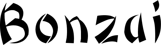 Bonzai Regular font