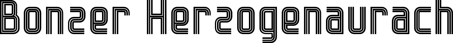 Bonzer - Herzogenaurach fuente | Fonts2u.com