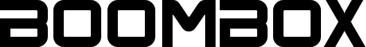 BoomBox 2 font