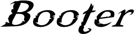 Booter - Zero Five font | Fonts2u.com