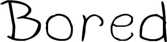 Bored font | Fonts2u.com