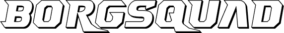 Borgsquad Condensed font | Fonts2u.com