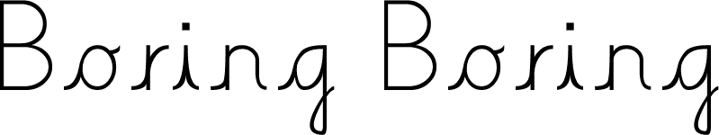 Boring Boring font | Fonts2u.com