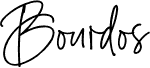 Bourdos PERSONAL USE ONLY Italic font | Fonts2u.com