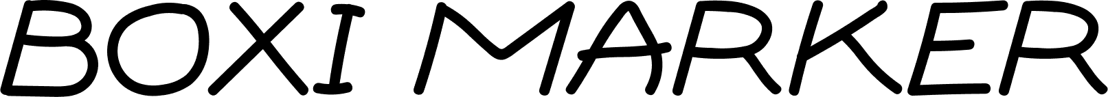 BOXI MARKER font | Fonts2u.com