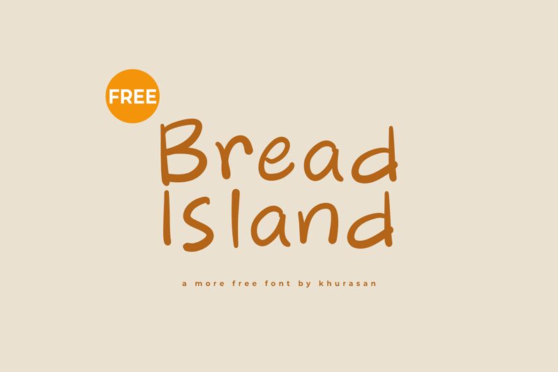 Bread Island font | Fonts2u.com