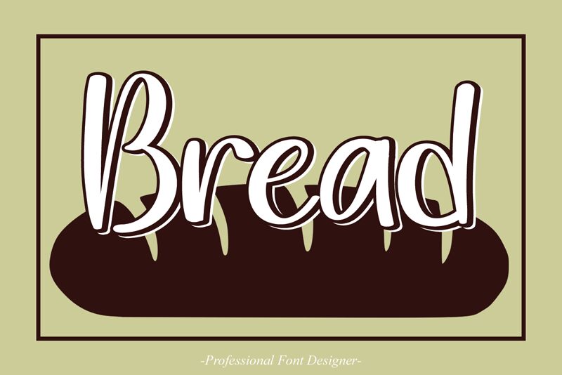 Bread font | Fonts2u.com