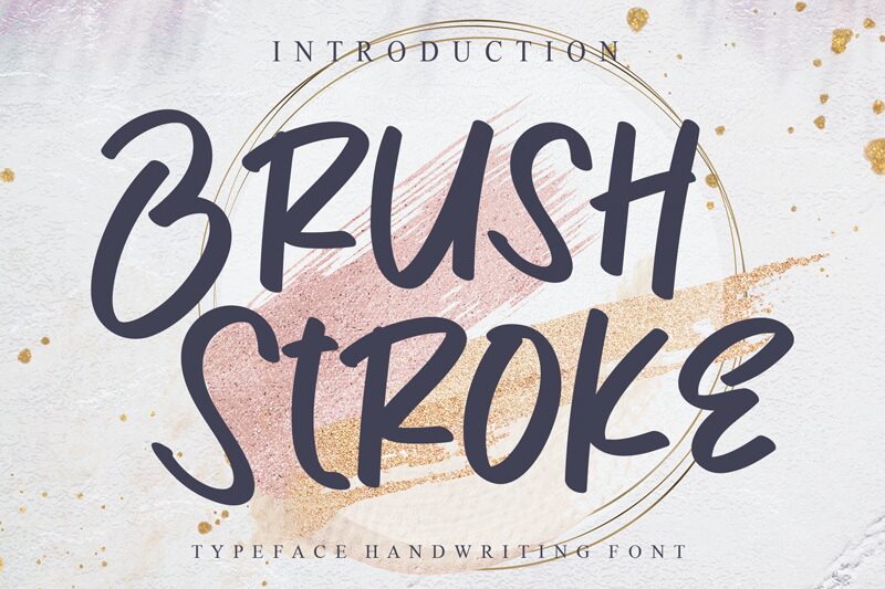 Brush Stroke font | Fonts2u.com