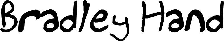 Bradley Hand font | Fonts2u.com