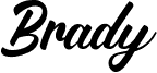 brady Regular font