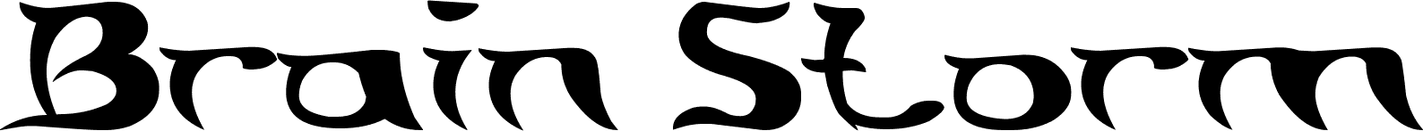 BRAIN STORM font | Fonts2u.com