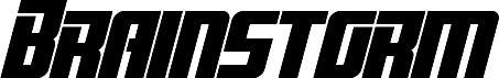Brainstorm font