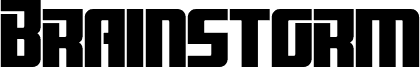 Brainstorm font | Fonts2u.com