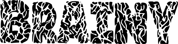 Brainy font