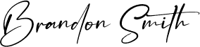 Brandon Smith font