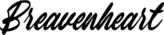 Breavenheart Regular font | Fonts2u.com