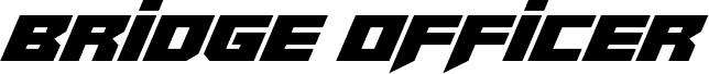 Bridge OFFicer Expanded font | Fonts2u.com