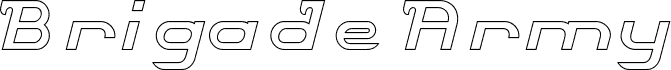brigade army font | Fonts2u.com