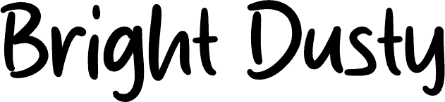 Bright Dusty font