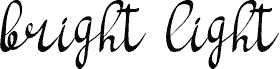 Bright Light Regular font | Fonts2u.com