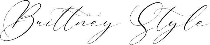 Brittney Style Italic font | Fonts2u.com