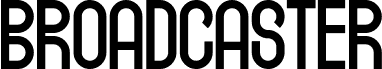 Broadcaster Elegant Regular font