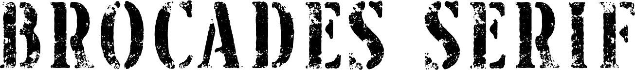 BrocadesSerif-Demo font | Fonts2u.com
