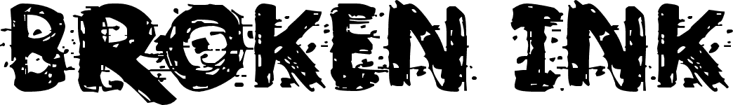 Broken Ink font | Fonts2u.com