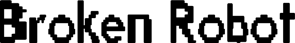 Broken Robot font | Fonts2u.com